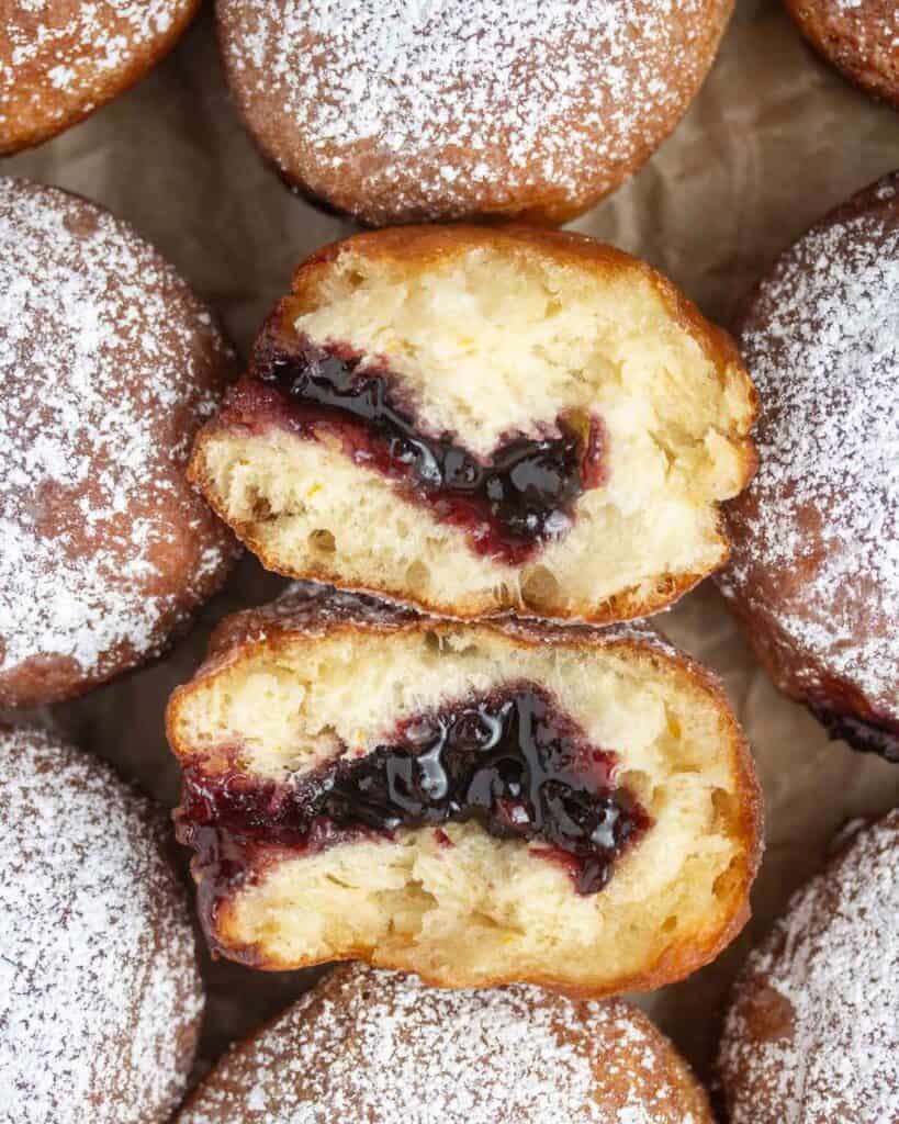 Vegan Sufganiyot (Hanukkah Jelly Donuts) - Sarah's Vegan Kitchen