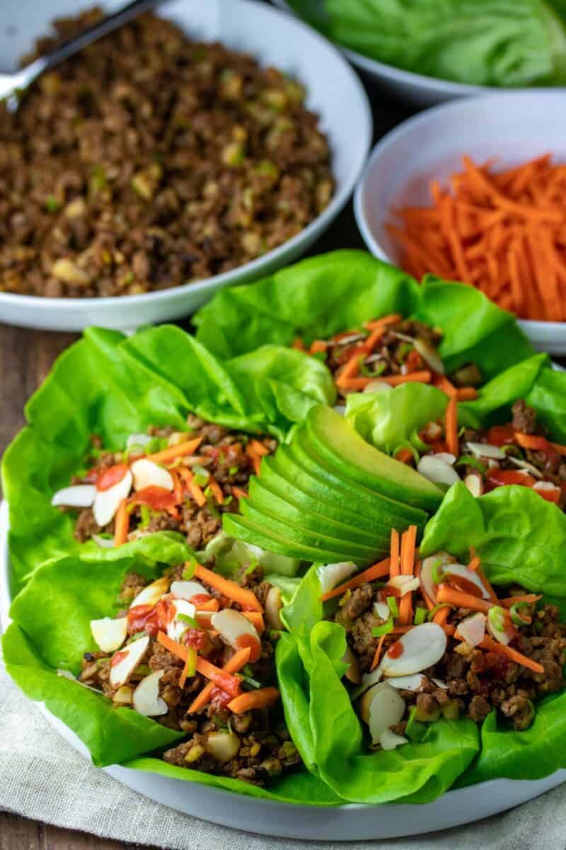 Tofu Lettuce Wraps (Better Than PF Chang's) - Sarah's Vegan Kitchen