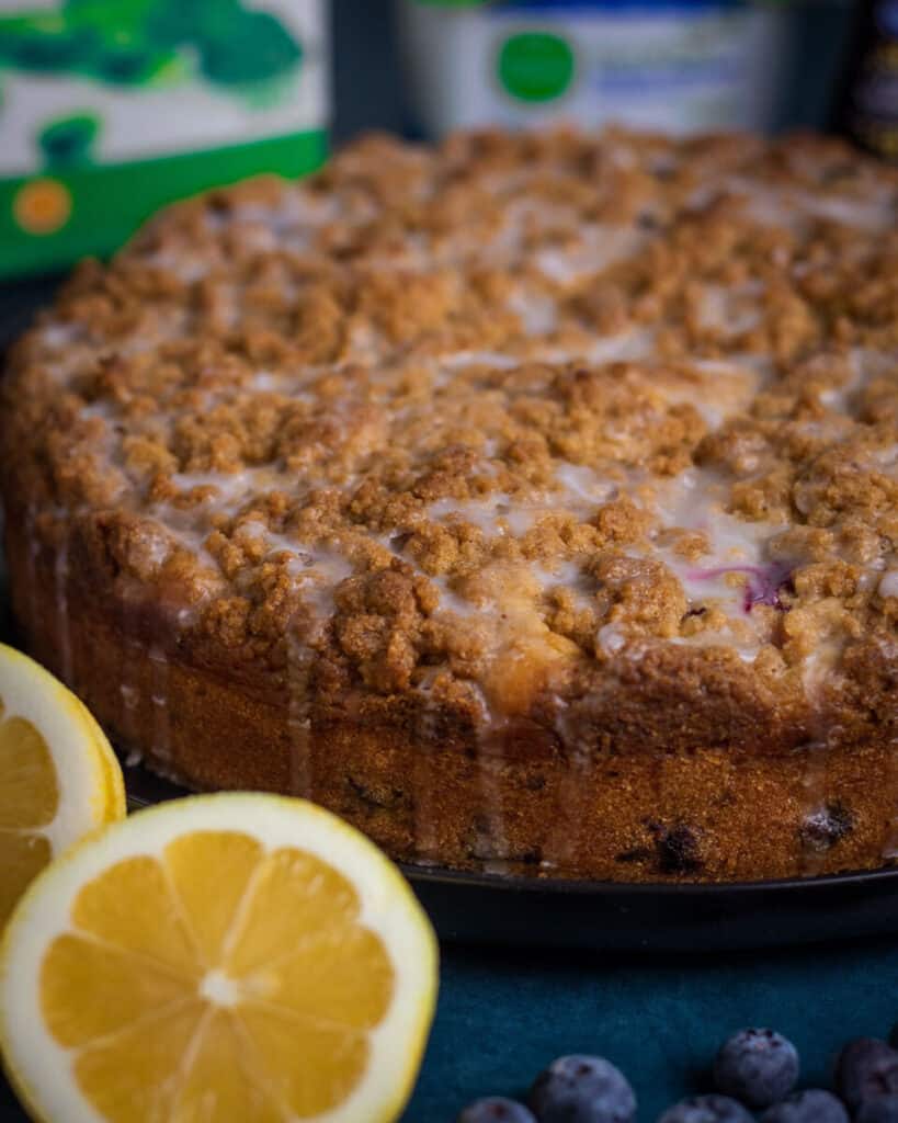 Vegan Blueberry Coffee Cake - Sarah's Vegan Kitchen