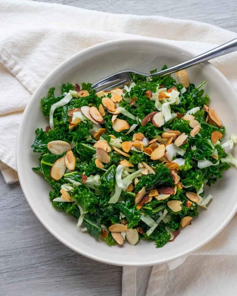 Kale Crunch Salad - Sarah's Vegan Kitchen